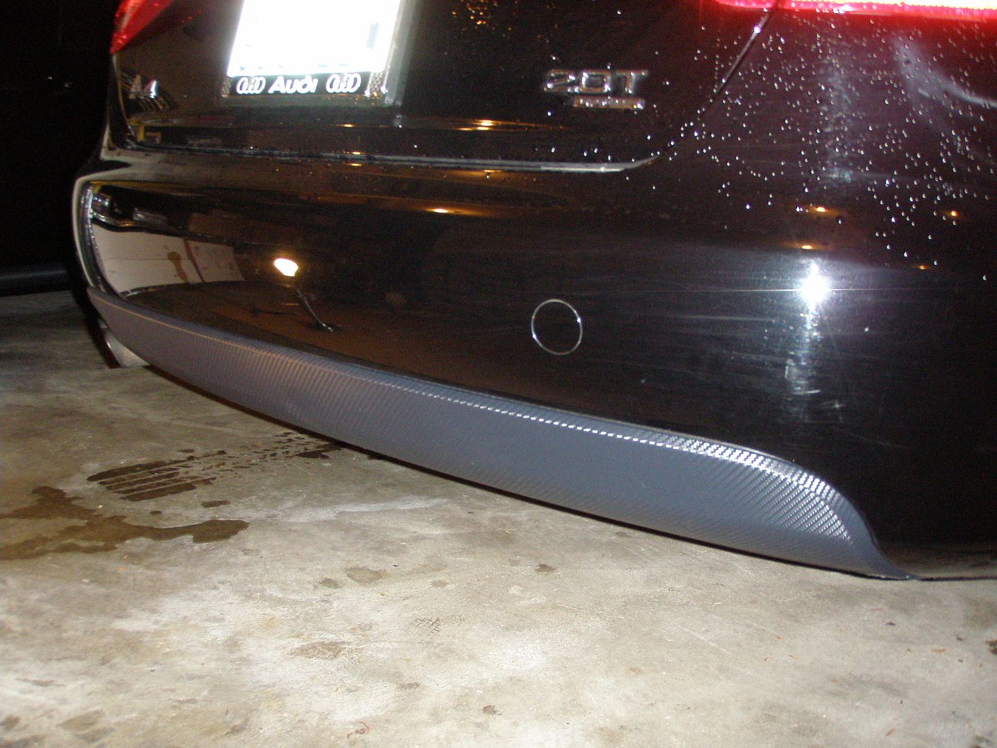 gloss black grill trim wrapped & 3m di-noc carbon fiber diffuser wrapped - AudiWorld Forums